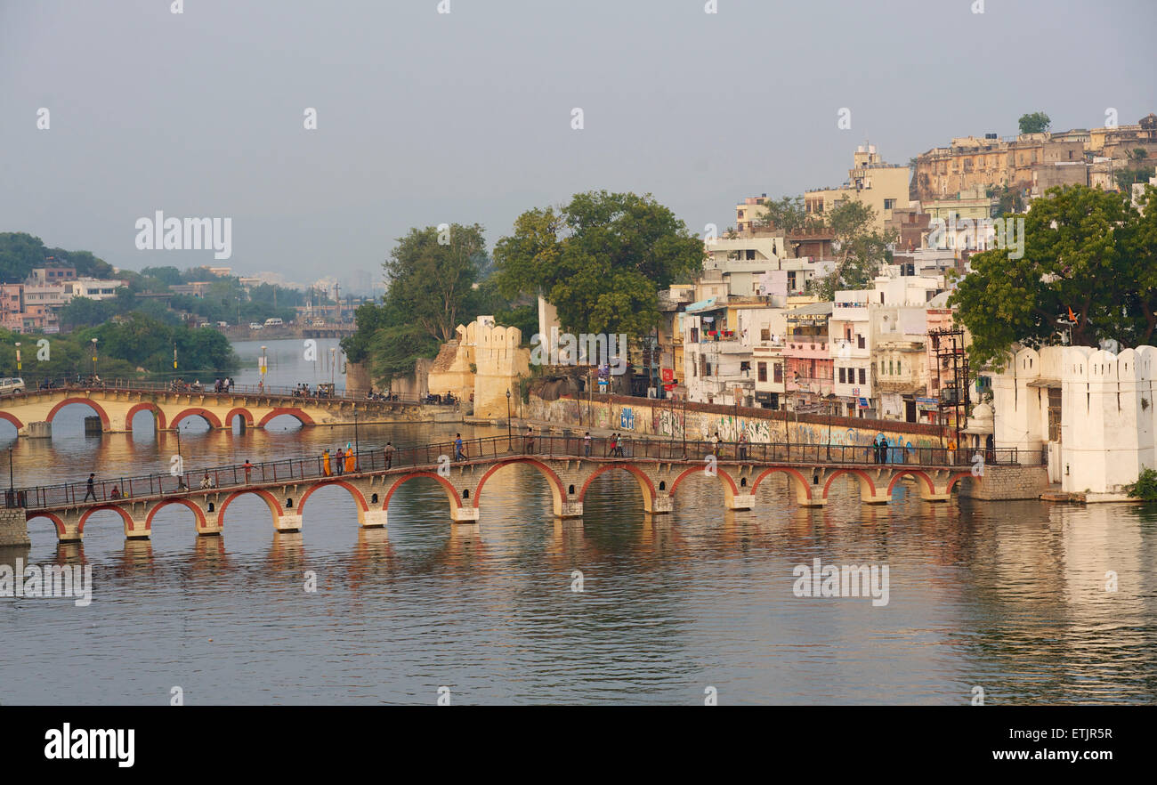 Footbridge India High Resolution Stock Photography and Images - Alamy
