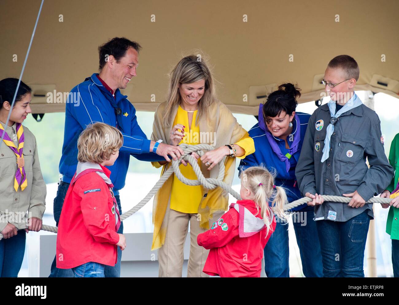 Scouts camp hi-res stock photography and images - Alamy