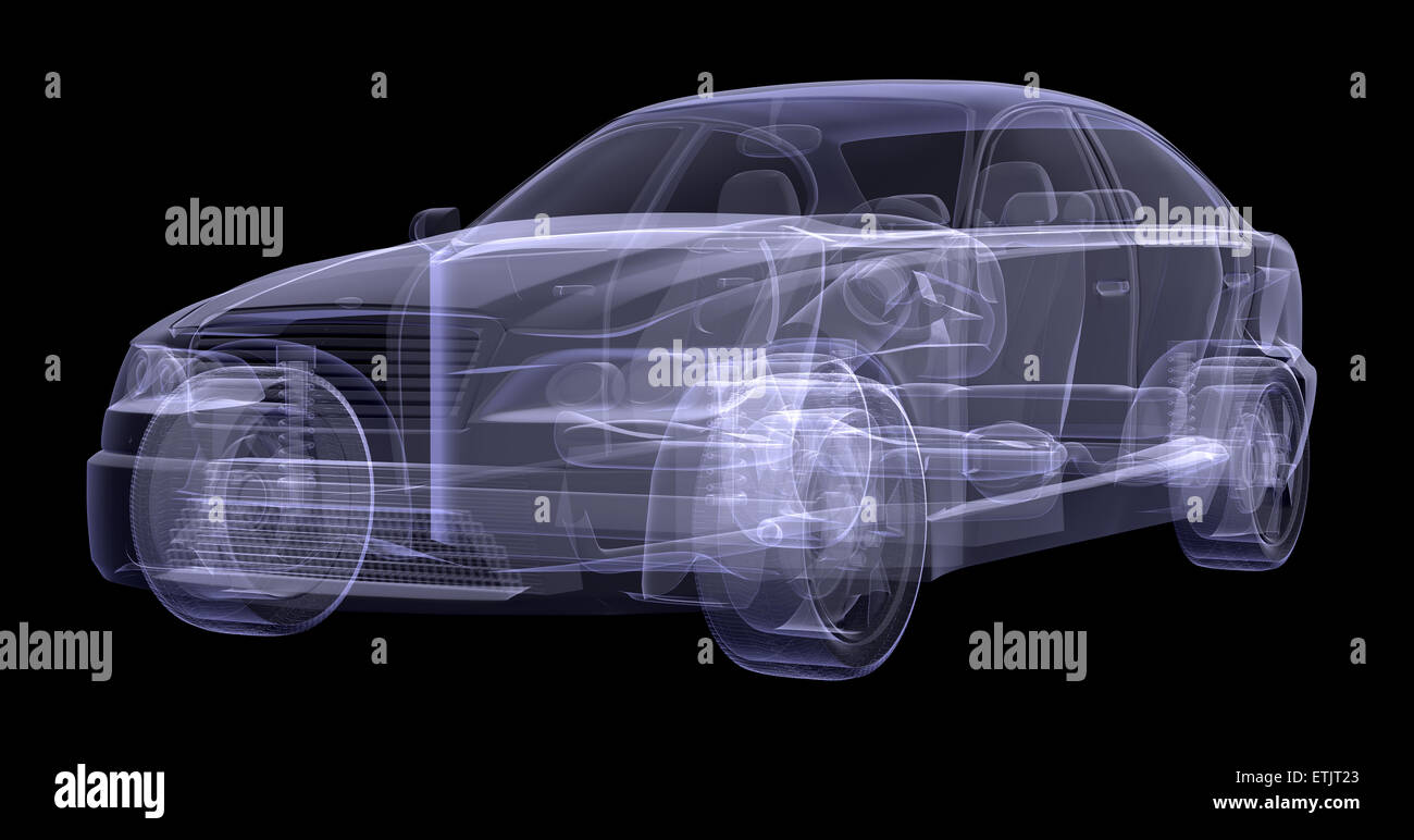X ray car hood hi-res stock photography and images - Alamy