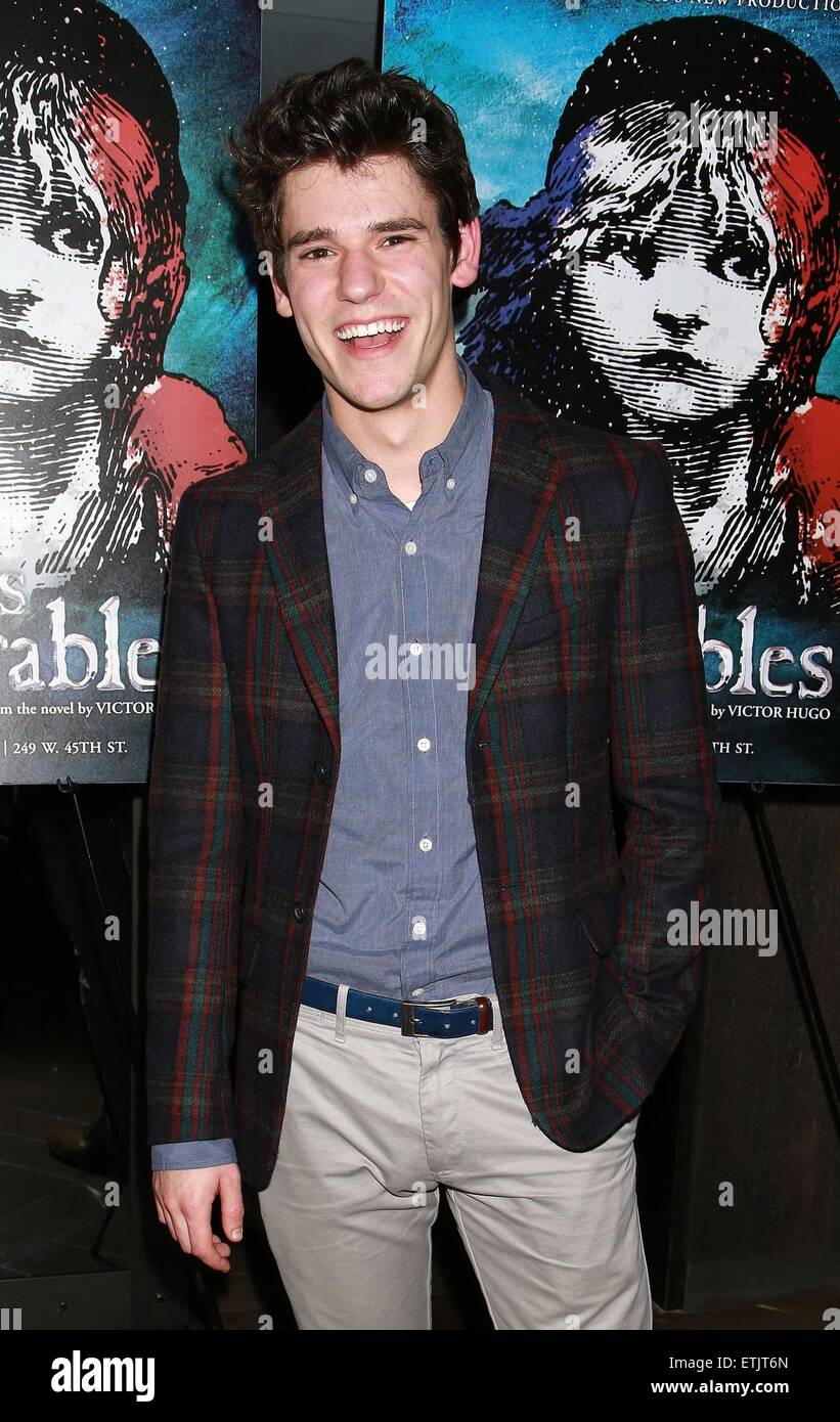 After party celebrating the new Broadway cast of Les Misérables held at ...