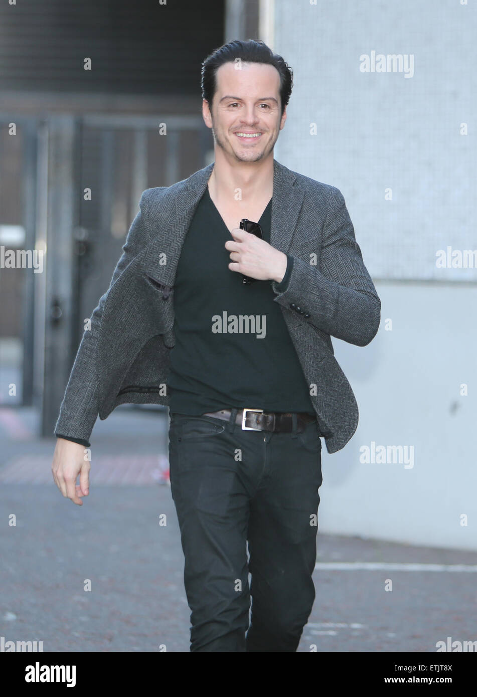 Andrew Scott outside the ITV Studios Featuring: Andrew Scott Where ...