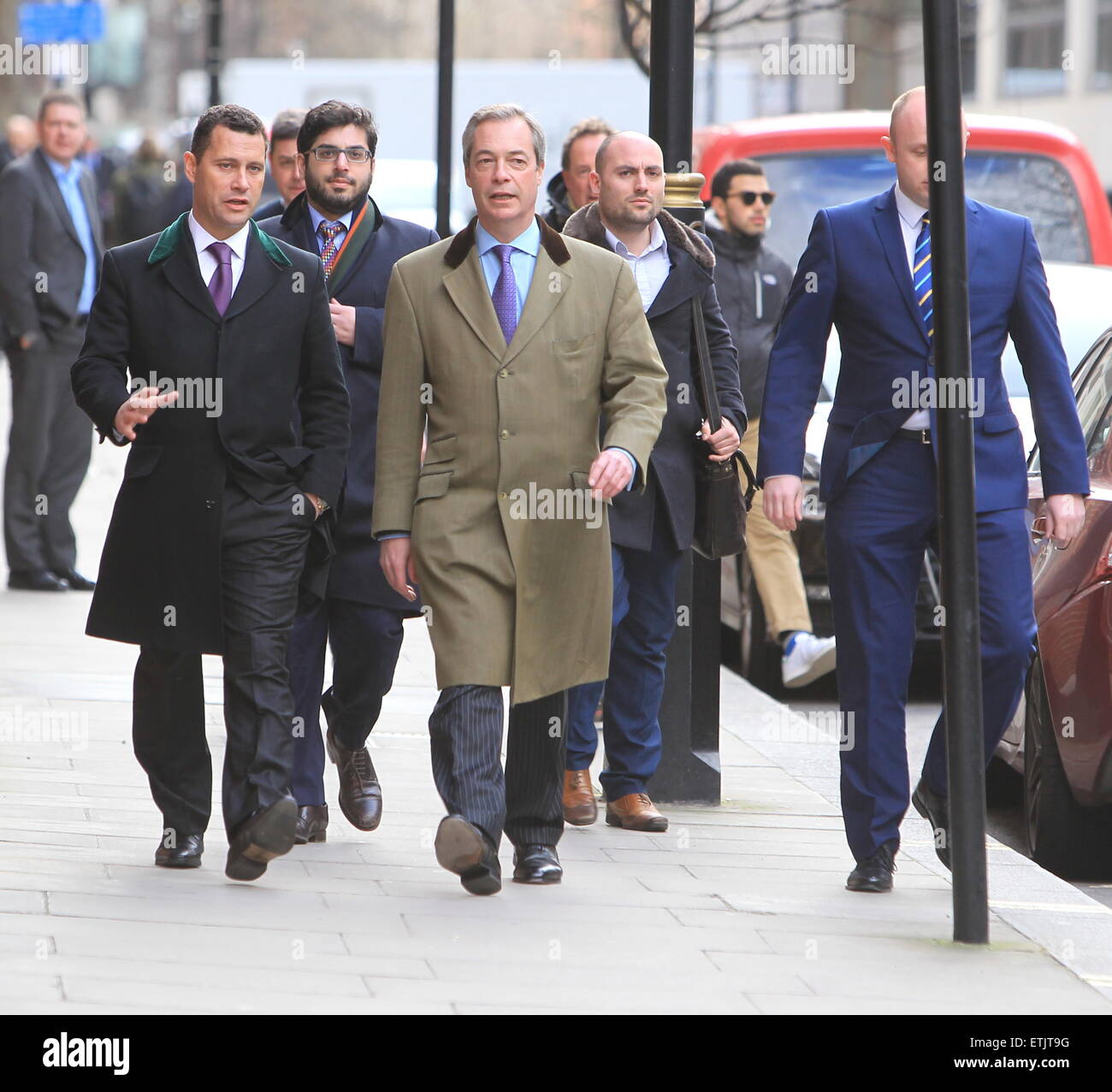 UKIP Immigration Speech in London Featuring: UKIP Leader Nigel Farage ...