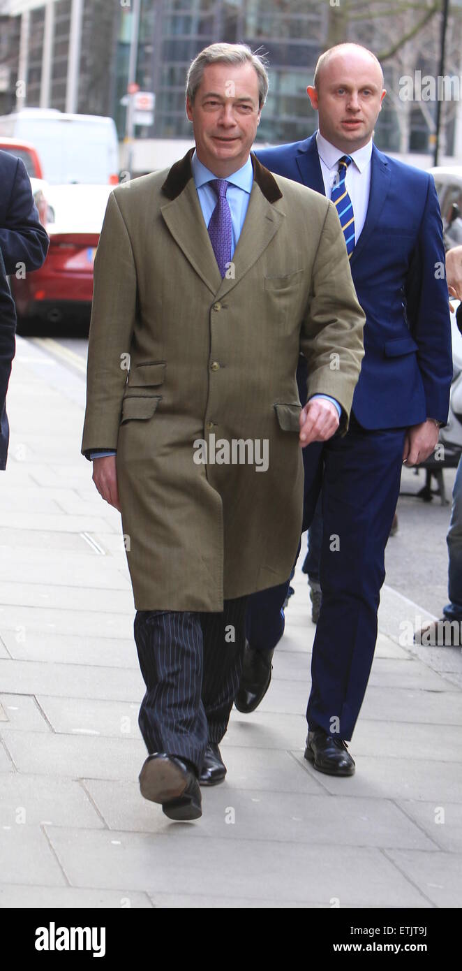 UKIP Immigration Speech in London Featuring: UKIP Leader Nigel Farage ...