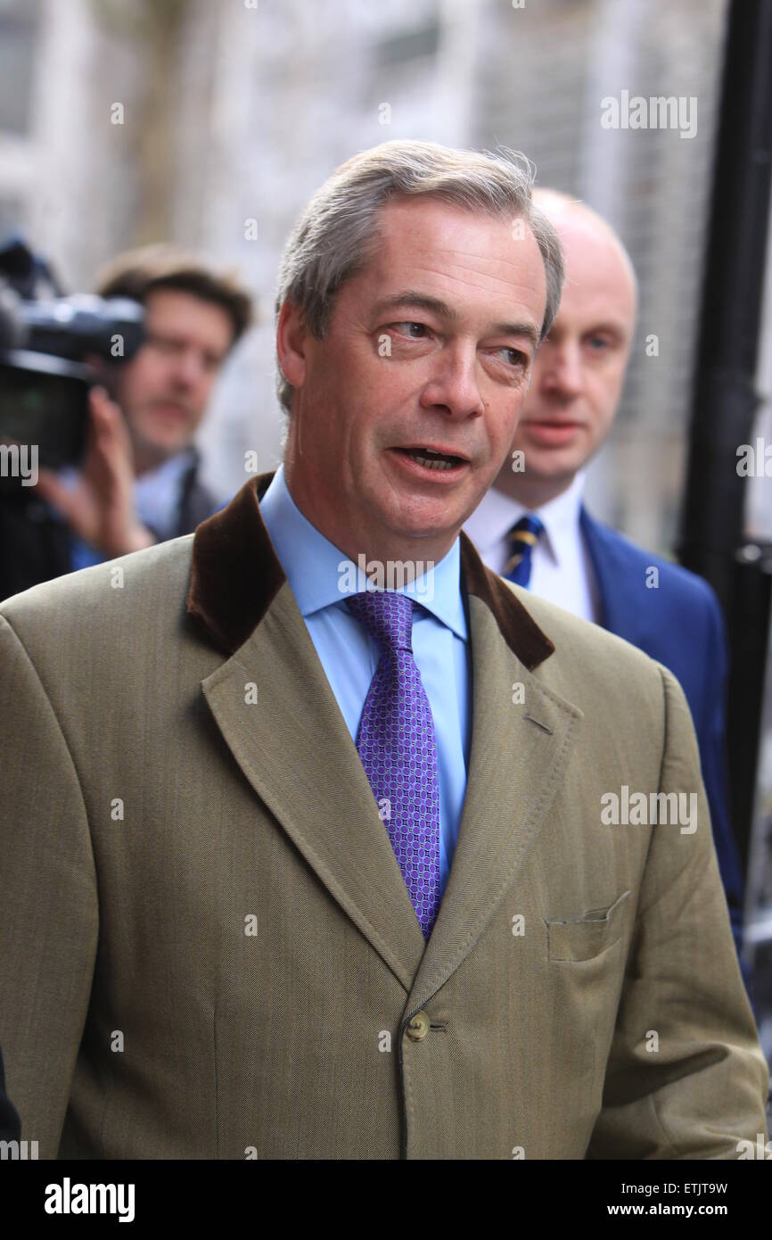 UKIP Immigration Speech in London Featuring: UKIP Leader Nigel Farage ...