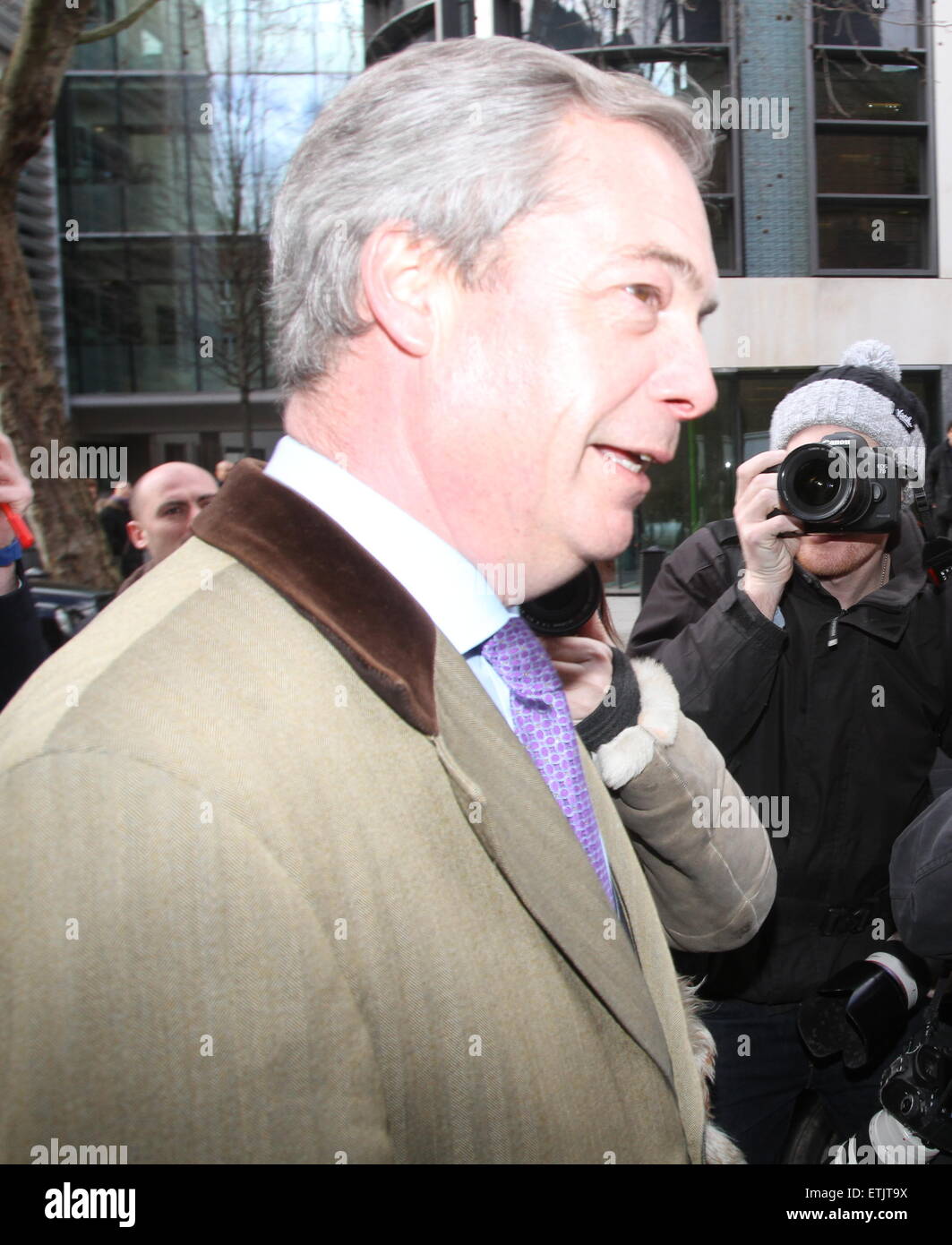 UKIP Immigration Speech in London Featuring: UKIP Leader Nigel Farage ...