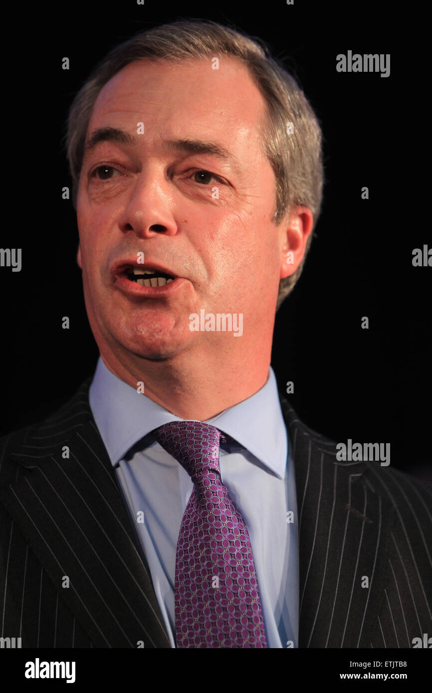 UKIP Immigration Speech in London Featuring: Nigel Farage Where: London ...