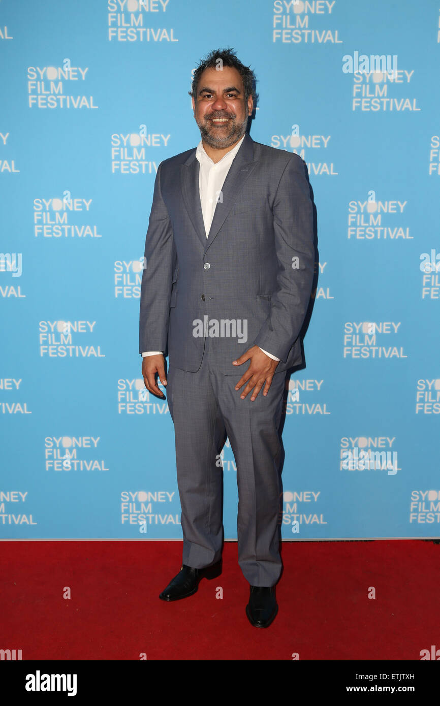 Sydney, Australia. 14 June 2015. Pictured: Actor Wayne Blair. VIPs ...