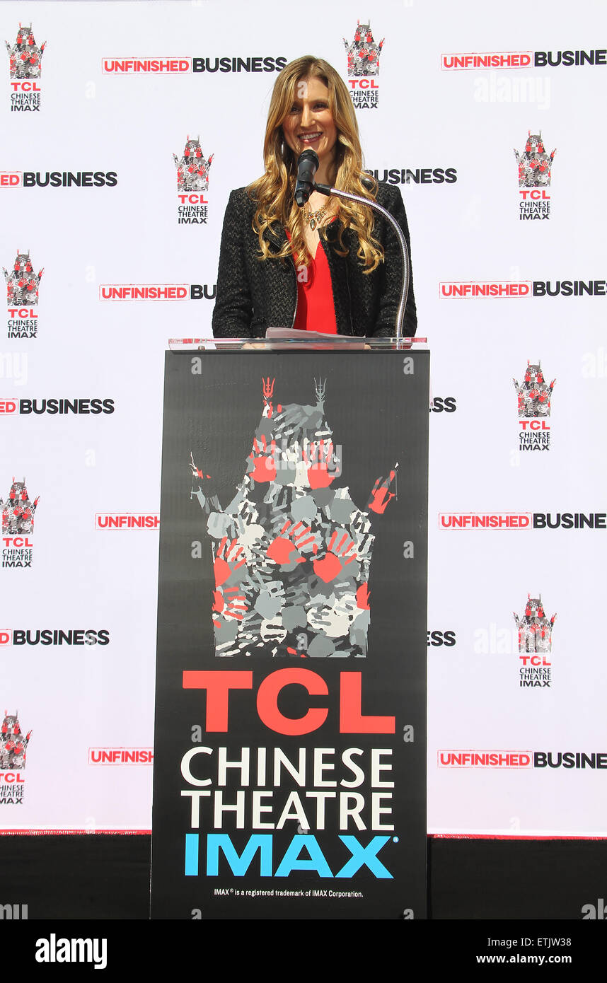 Vince Vaughn Handprints and Footprints Ceremony Featuring: Alwyn Hight ...