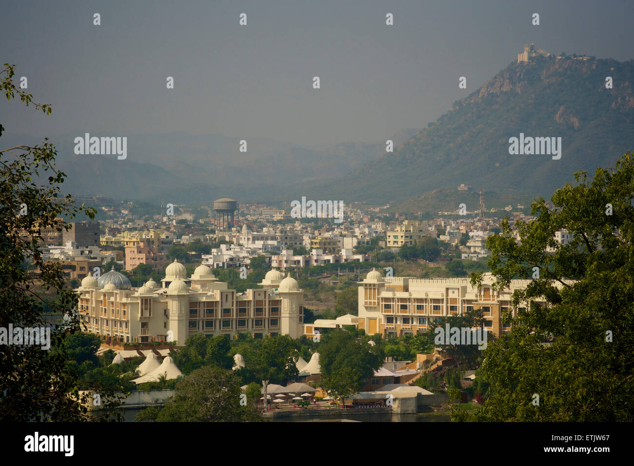 Rooftop view of Udaipur, Rajasthan, India Stock Photo - Alamy