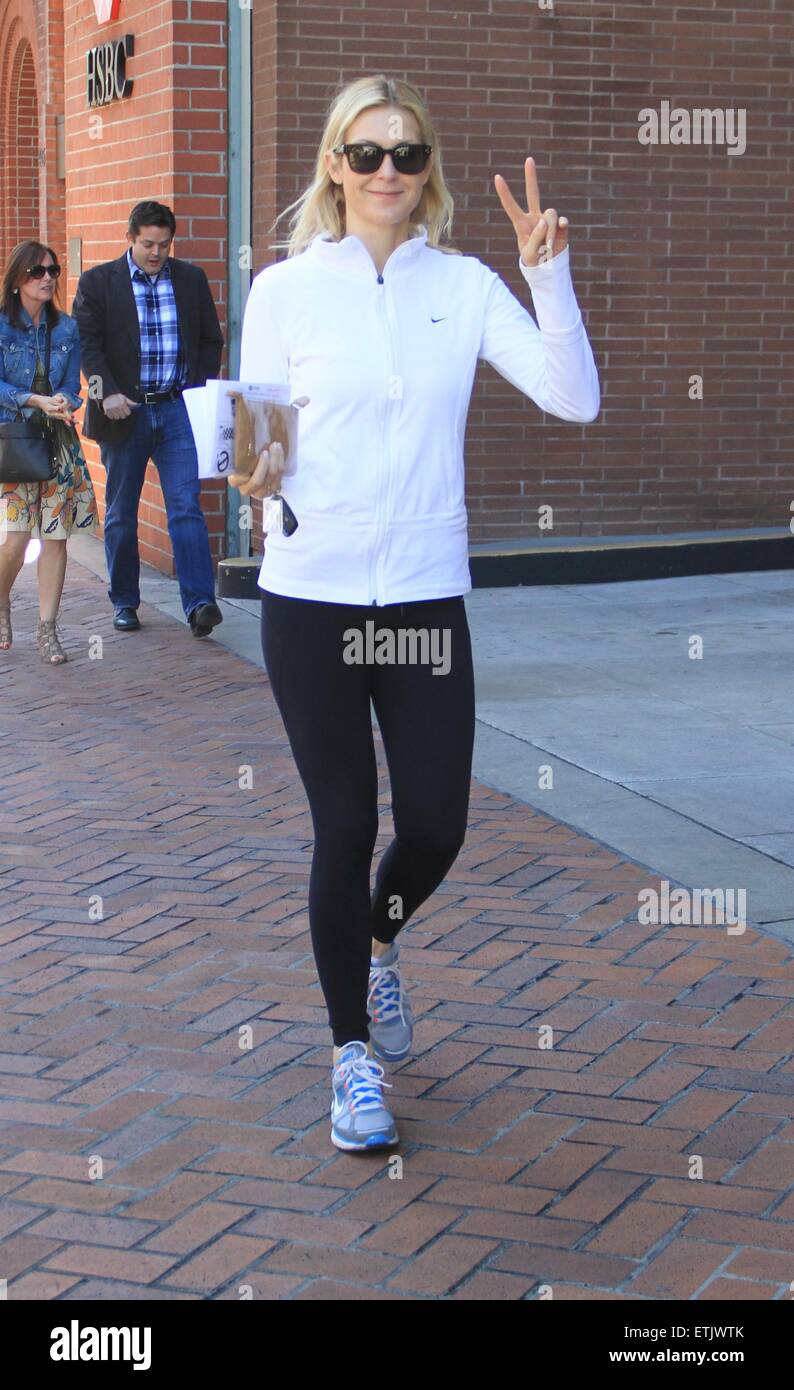 Kelly Rutherford out and about running errands in Beverly Hills ...