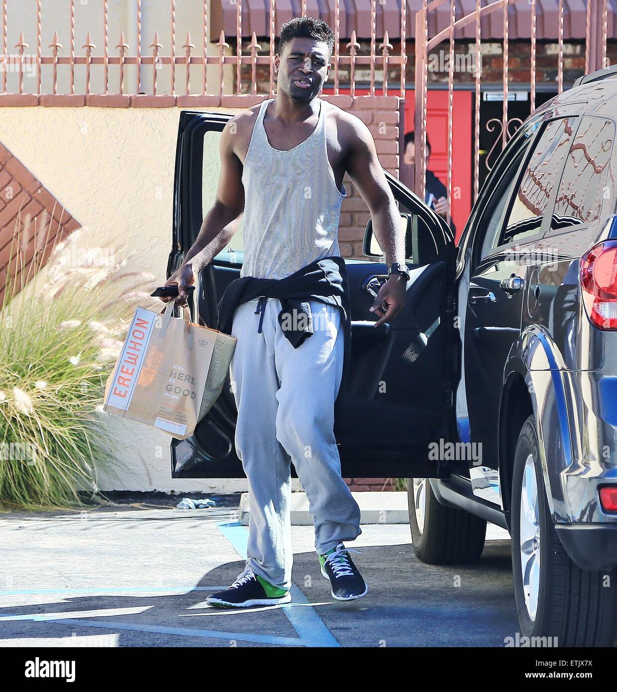 Keo Motsepe arrives for another day of practice at the Dancing with the ...