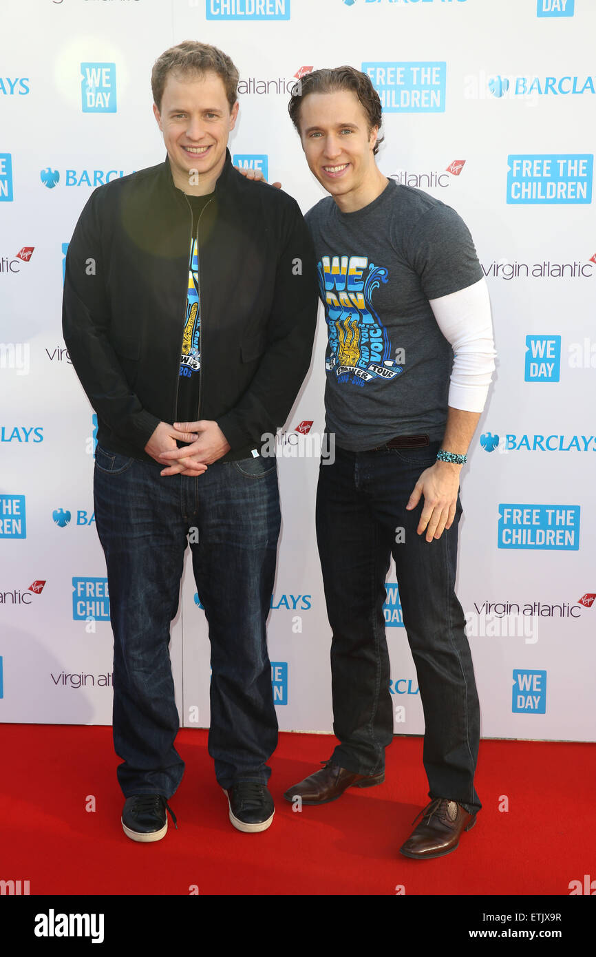 We Day UK held at Wembley Arena - Arrivals Featuring: Craig Kielburger ...