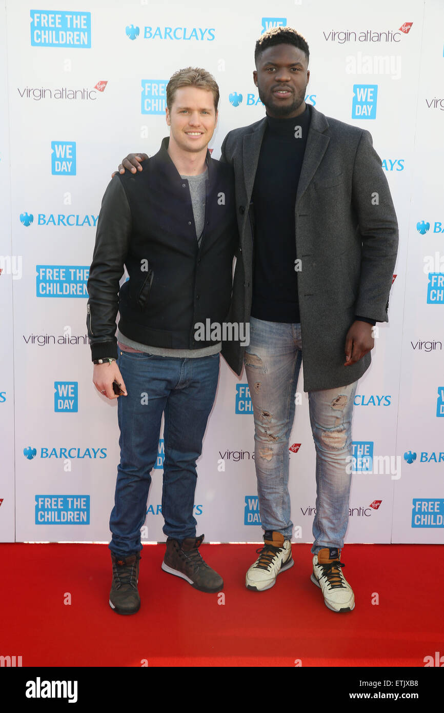 We Day UK held at Wembley Arena - Arrivals Featuring: Sam Branson, Karl ...