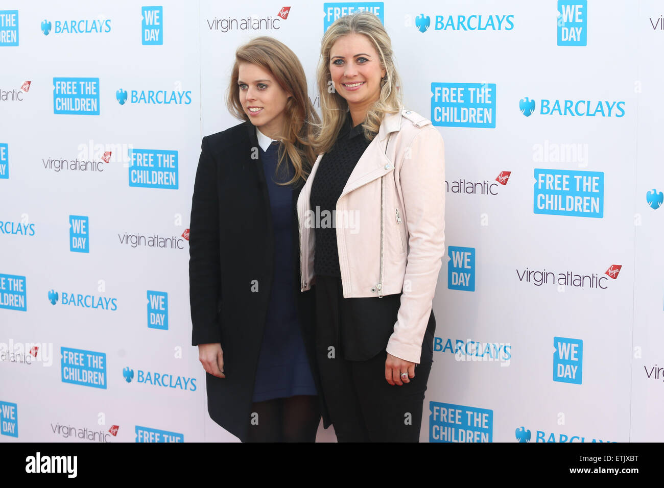 We Day UK held at Wembley Arena - Arrivals Featuring: Princess Beatrice ...