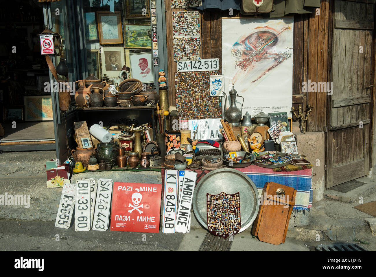 a street market in Sarajevo Stock Photo - Alamy