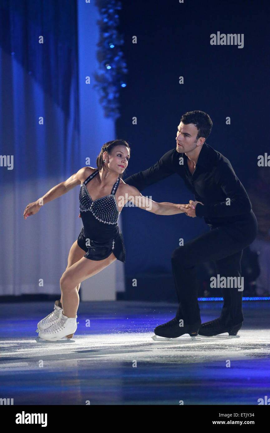 Kanagawa, Japan. 12th June, 2015. Meagan Duhamel & Eric Radford Figure ...