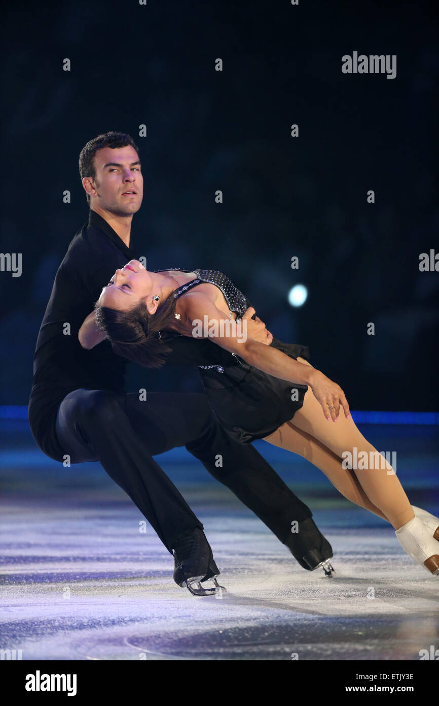 Kanagawa, Japan. 12th June, 2015. Meagan Duhamel & Eric Radford Figure ...