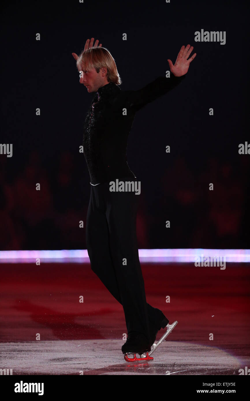 Kanagawa, Japan. 12th June, 2015. Evgeni Plushenko Figure Skating ...