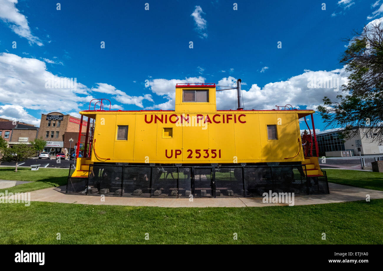 Historic union pacific railroad truck hi-res stock photography and ...