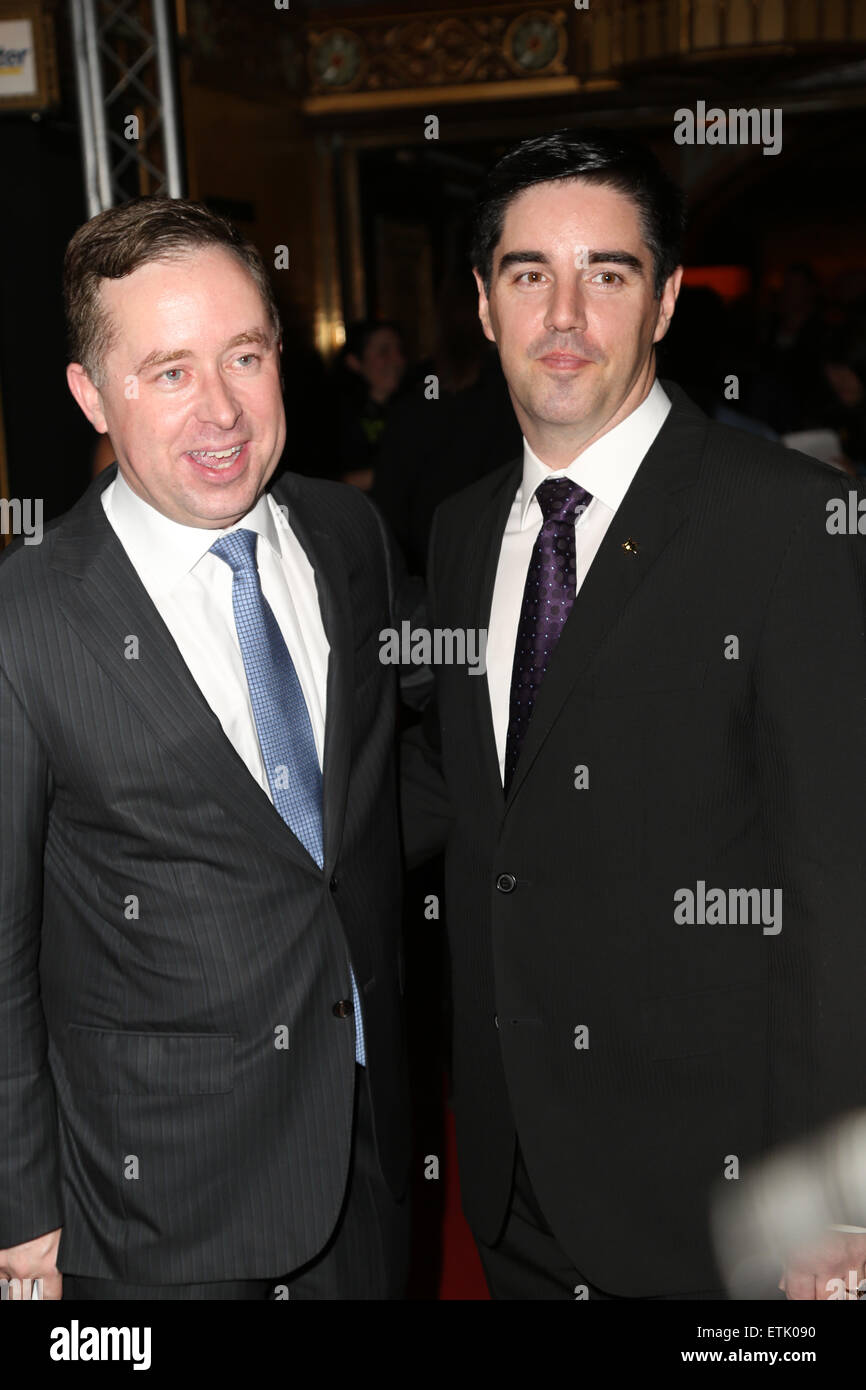 Sydney, Australia. 14 June 2015. Pictured: Qantas CEO Alan Joyce and ...