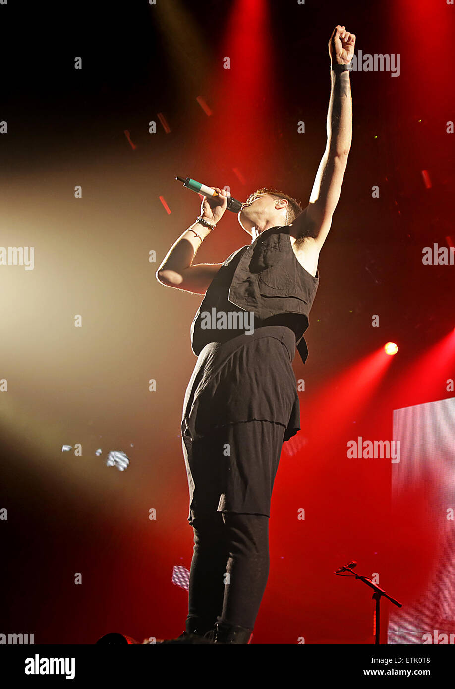 The Script performing live on stage at Liverpool Echo Arena Featuring ...