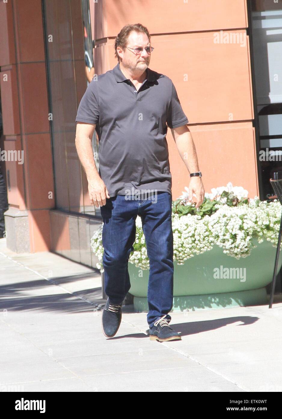 Actor Stephen Root goes shopping in Beverly Hills Featuring: Stephen ...