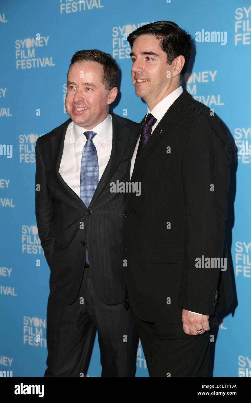Sydney, Australia. 14 June 2015. Pictured: Qantas CEO Alan Joyce and ...