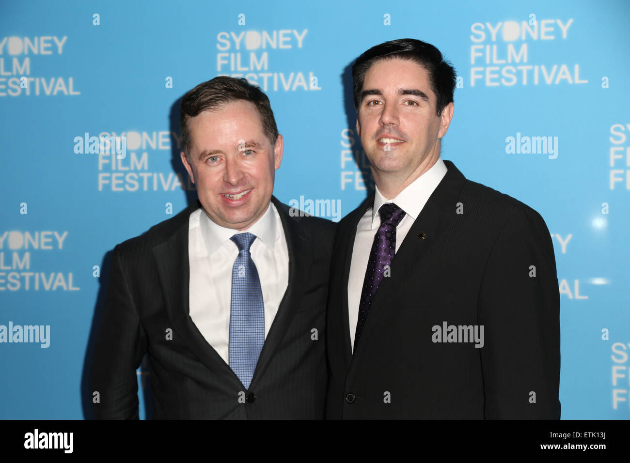 Sydney, Australia. 14 June 2015. Pictured: Qantas CEO Alan Joyce and ...