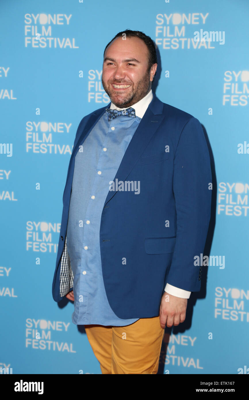 Sydney, Australia. 14 June 2015. Pictured: Trevor Ashley. VIPs arrived ...
