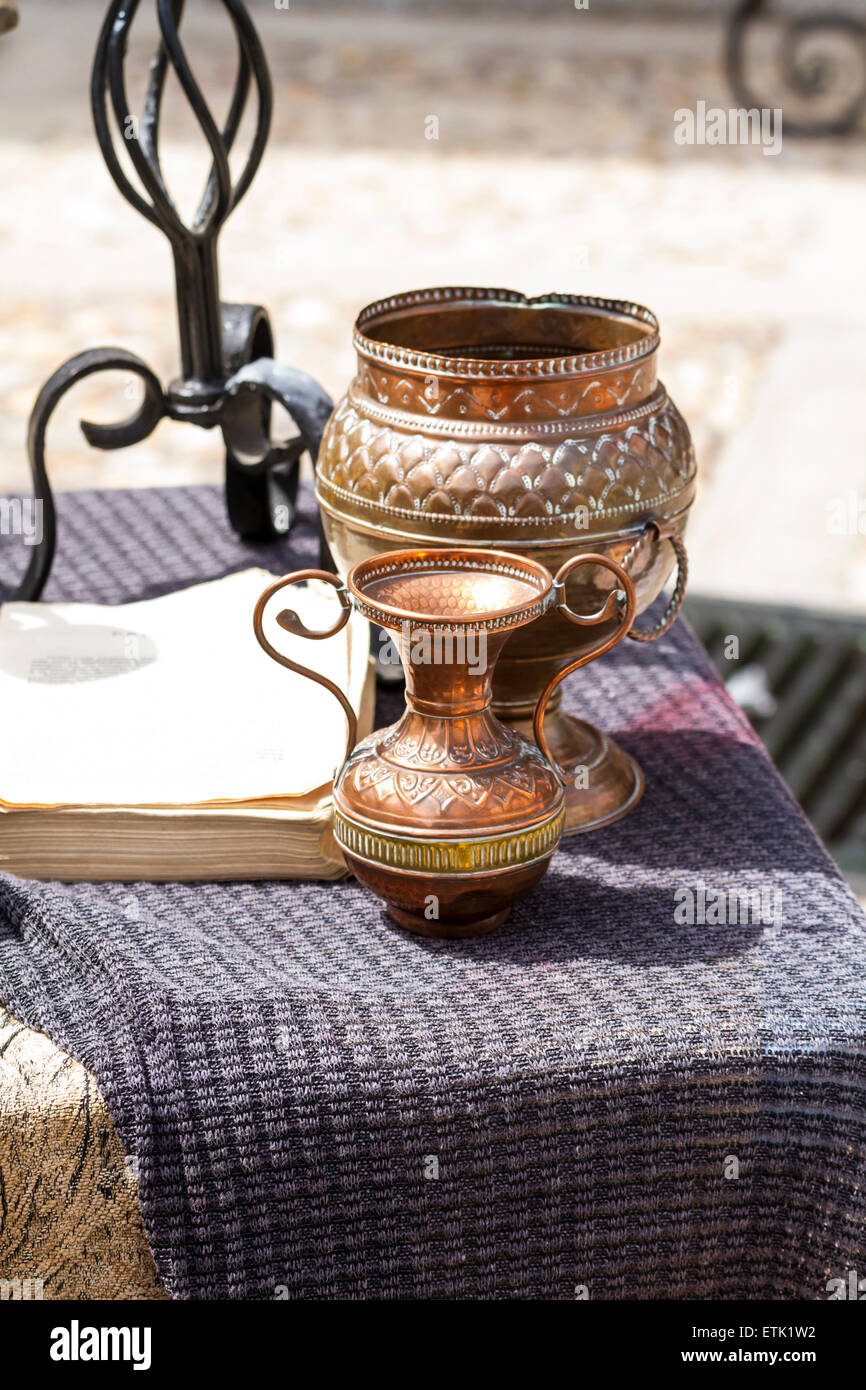 Handmade, medieval crafts fair, tradition and culture in Spain Stock ...