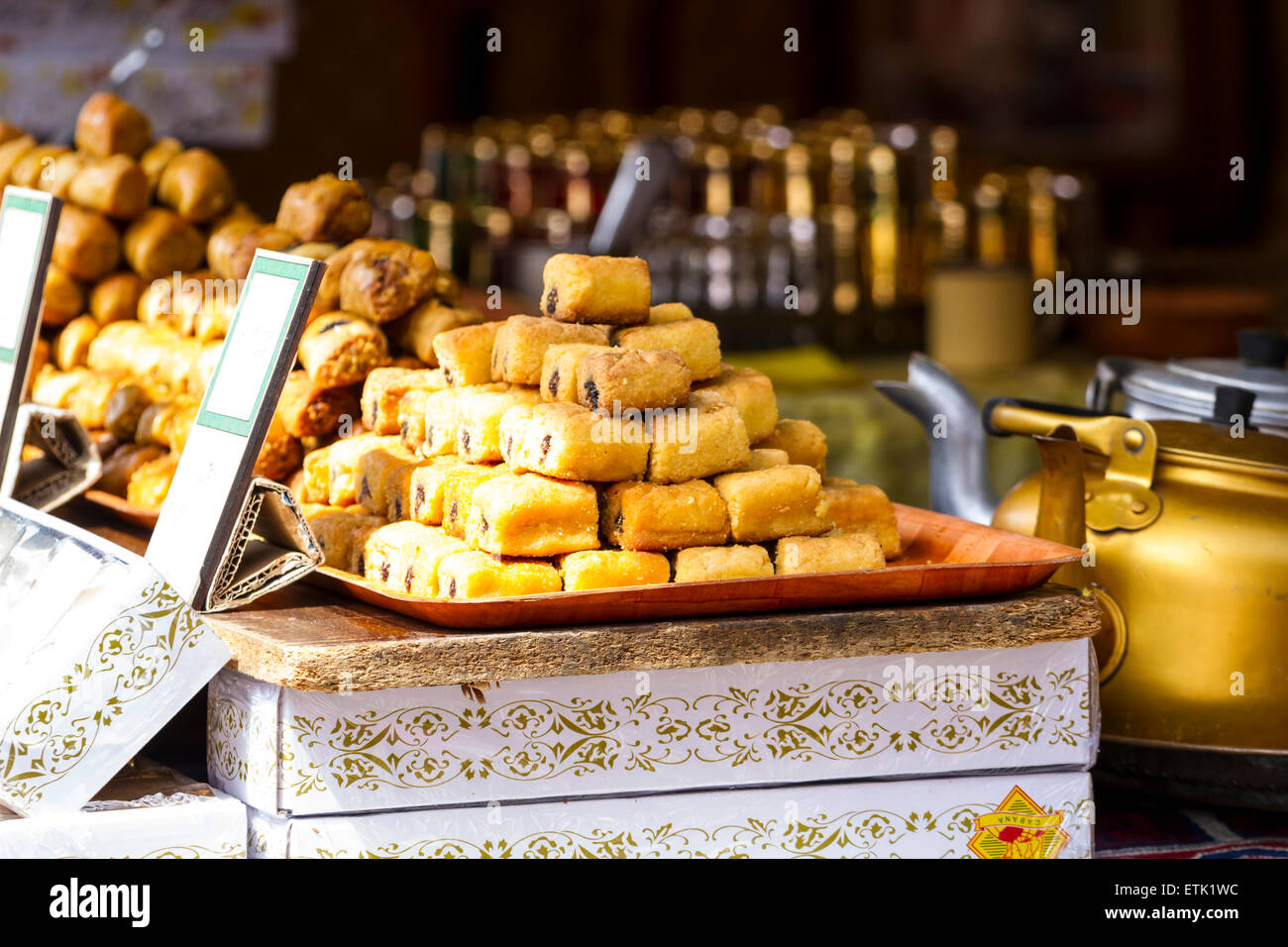 Handmade, medieval crafts fair, tradition and culture in Spain Stock ...