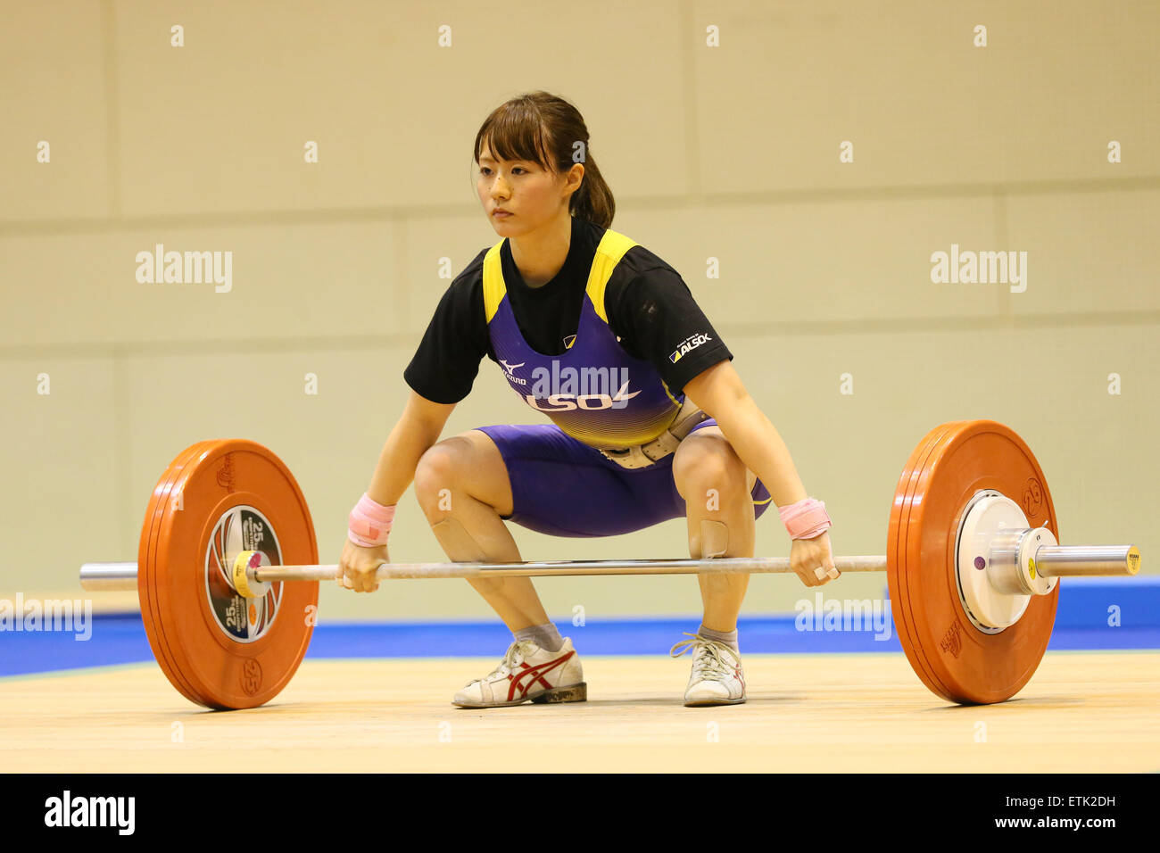 Kanae Yagi, JUNE 12, 2015 - Weightlifting : All Japan Weightlifting ...