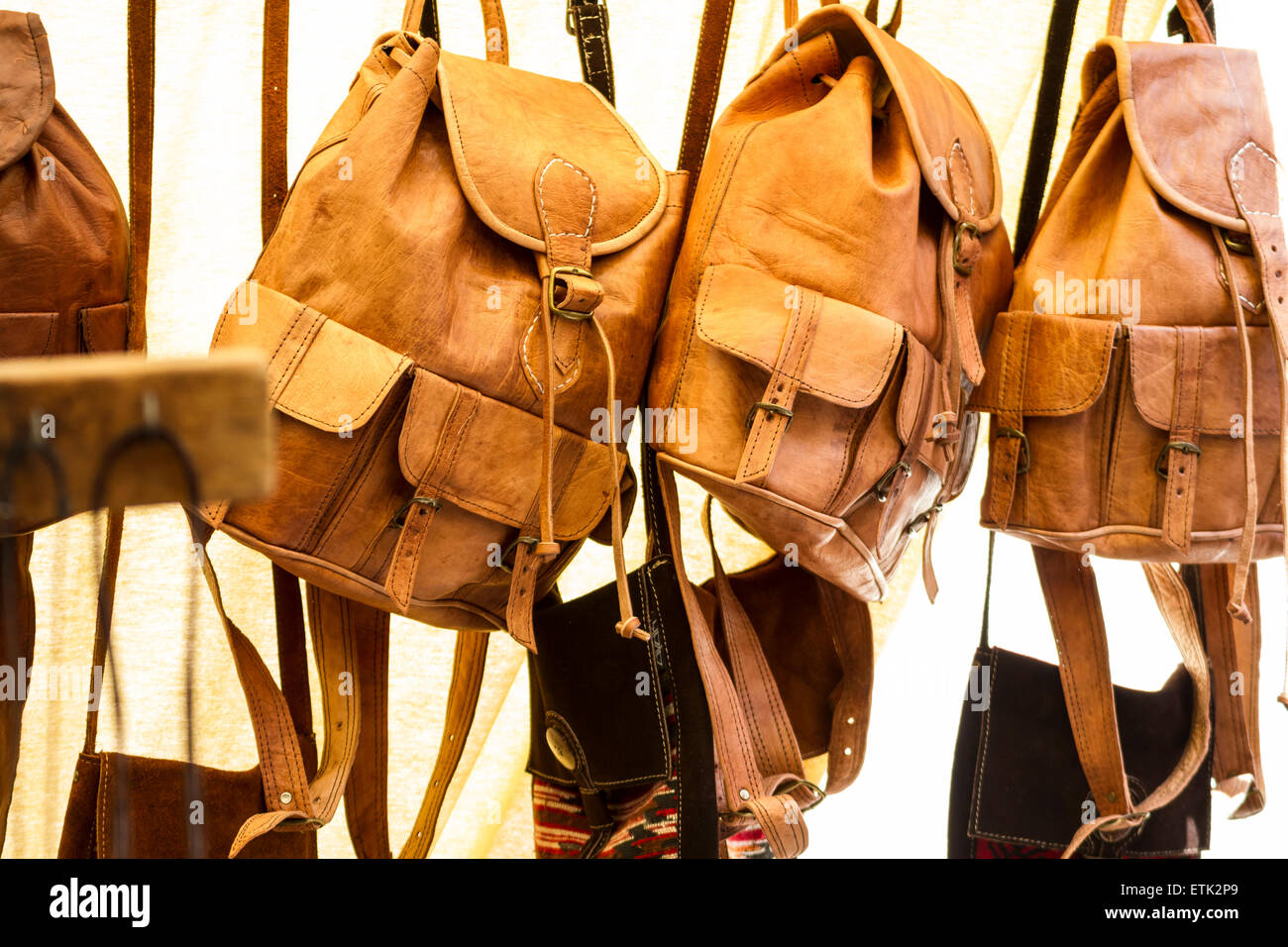 Handmade, medieval crafts fair, tradition and culture in Spain Stock ...