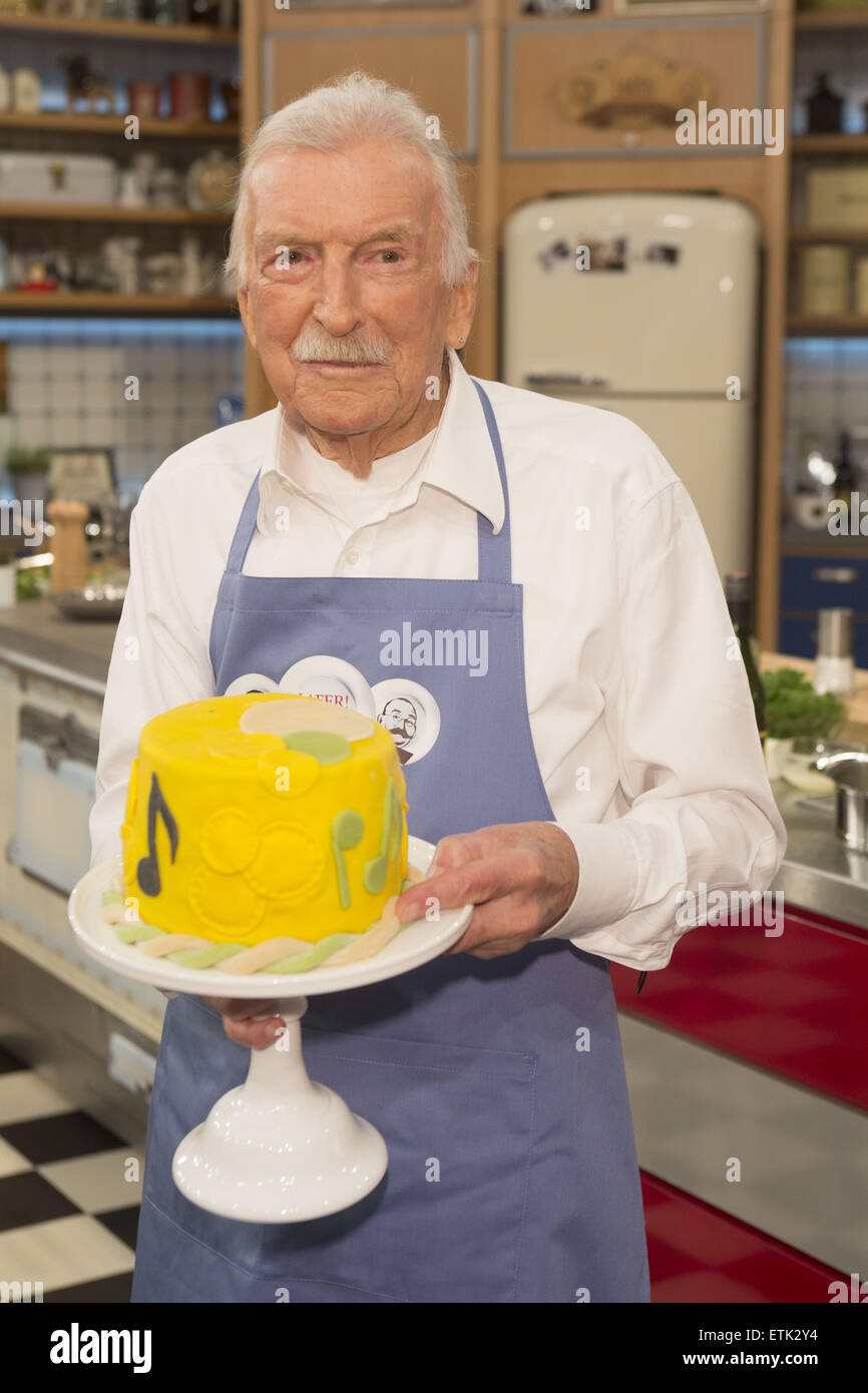 On the set of German ZDF TV cooking series Lafer!LIchter!Lecker! at ...