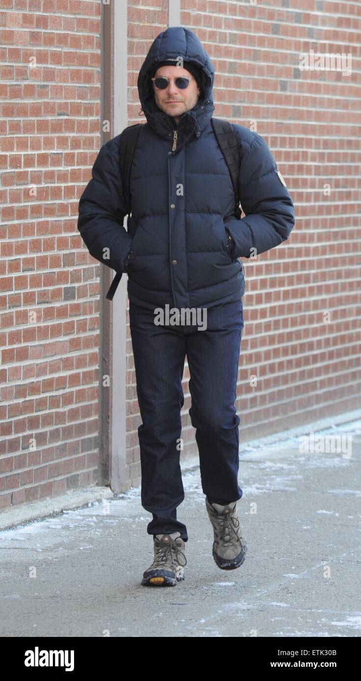 Bradley Cooper walking in TriBeCa Featuring: Bradley Cooper Where ...
