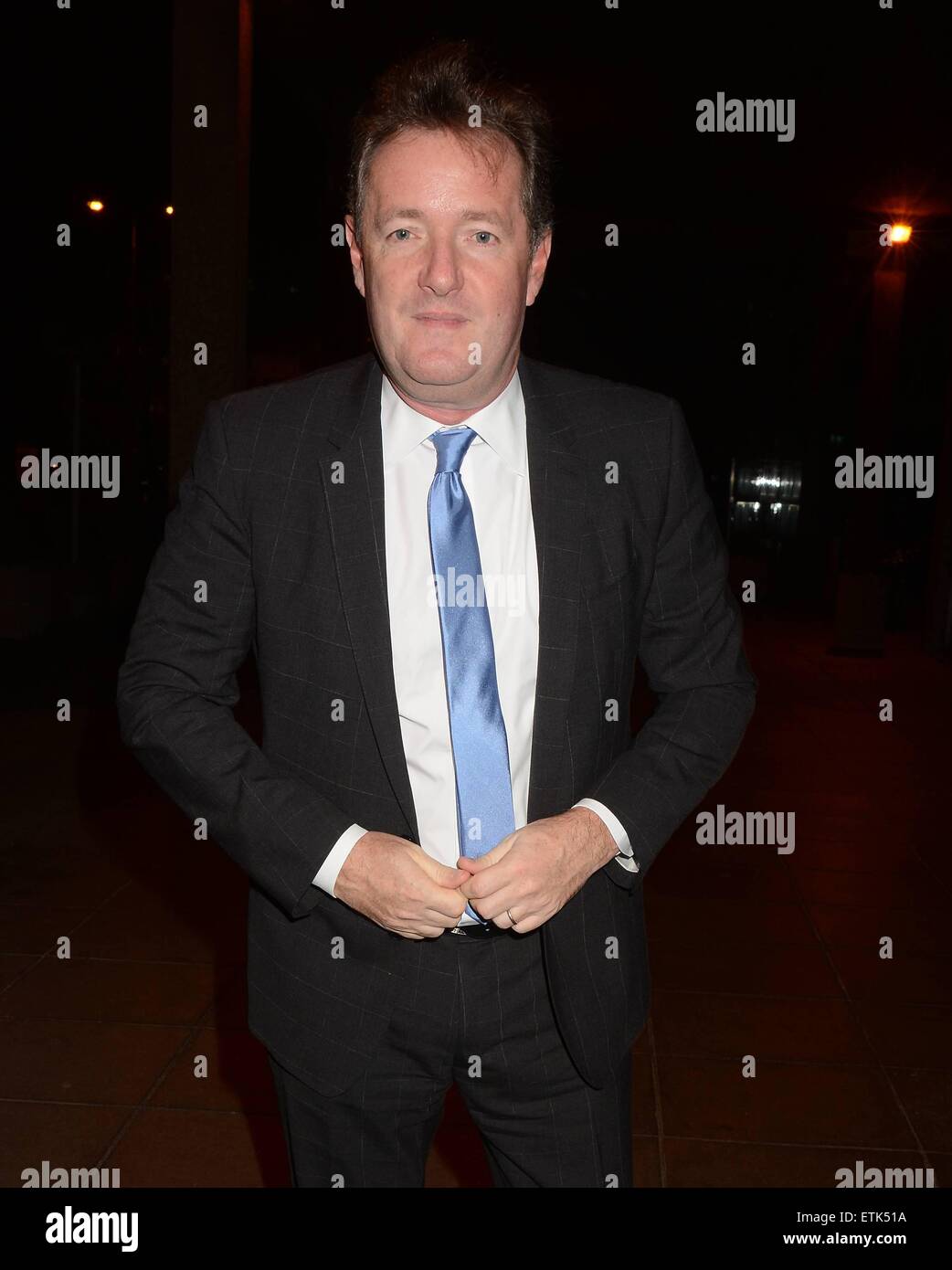Piers Morgan & guests at The Late Late Show, RTE, Dublin, Ireland - 06. ...