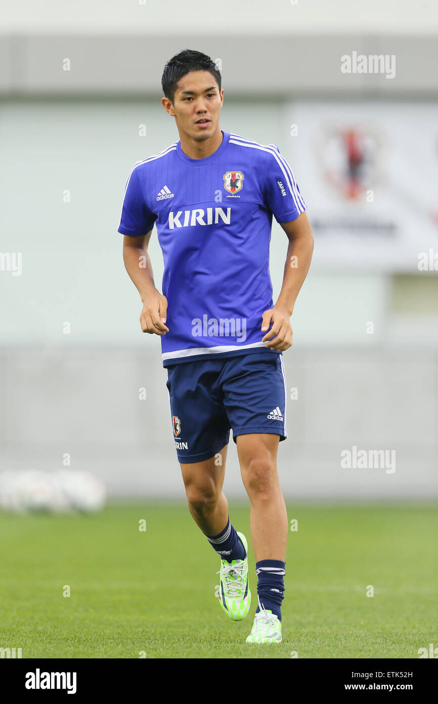 Saitama, Japan. 13th June, 2015. Yoshinori Muto (JPN) Football/Soccer ...