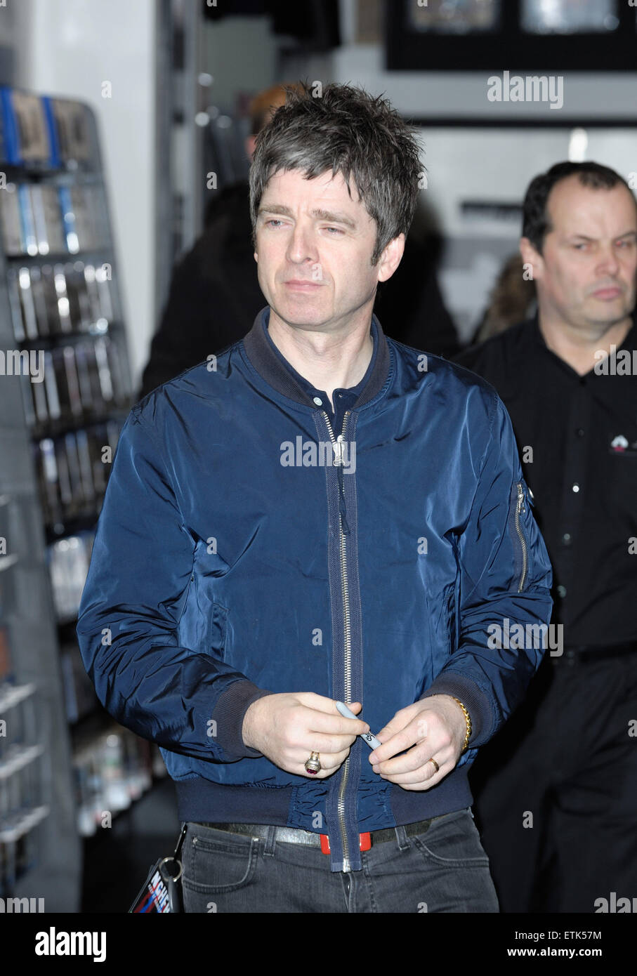 British singer/songwriter Noel Gallagher, best known for being part of ...