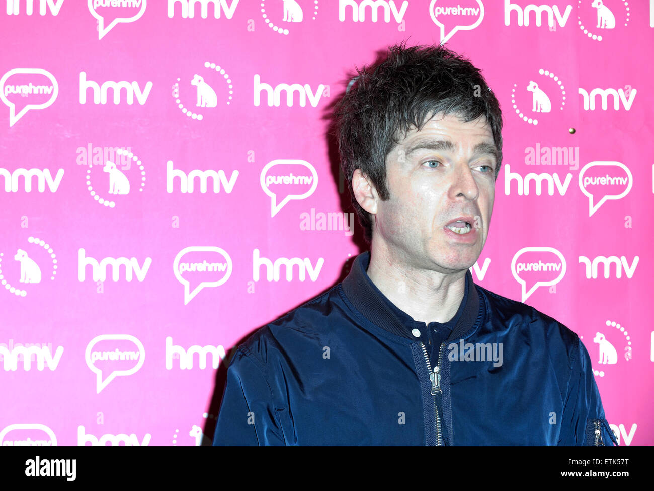 British singer/songwriter Noel Gallagher, best known for being part of ...