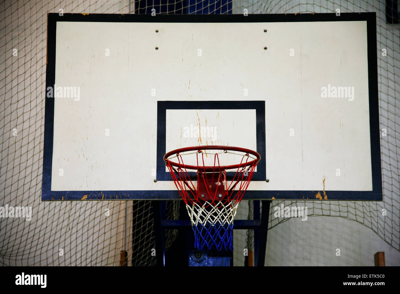 Close-up photo of an basketball hoop as a background Stock Photo - Alamy