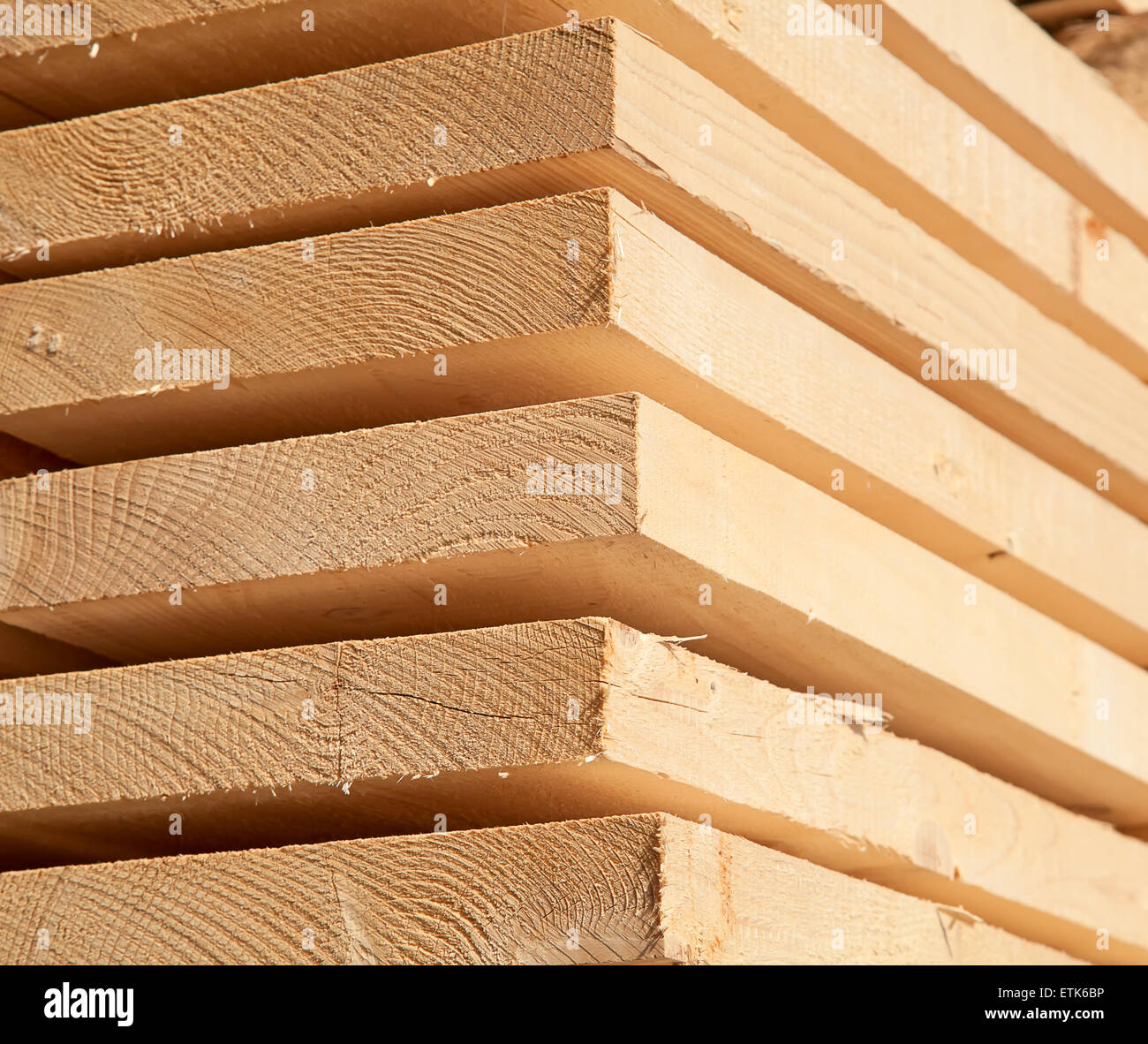 Stack of new wooden studs at the lumber yard Stock Photo - Alamy