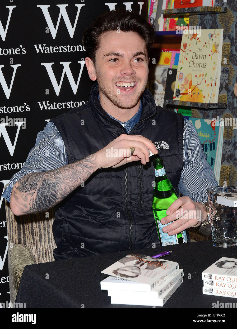 Ray Quinn signing copies of his autobiography "This Time Around".at ...