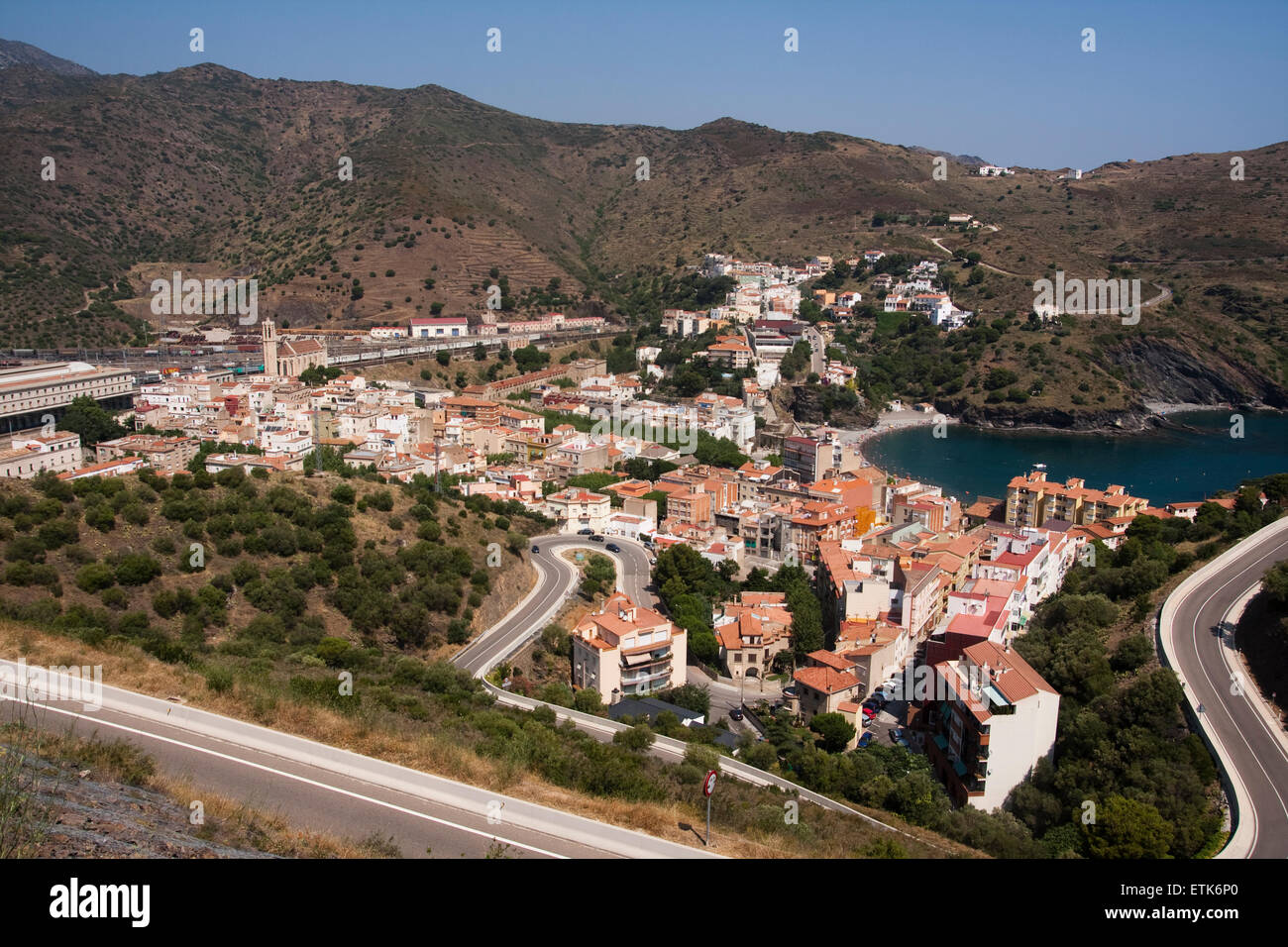 Portbou spain hi-res stock photography and images - Alamy