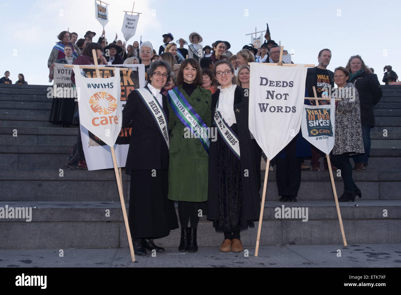 CARE International's Walk In Her Shoes - photocall held at the Scoop ...