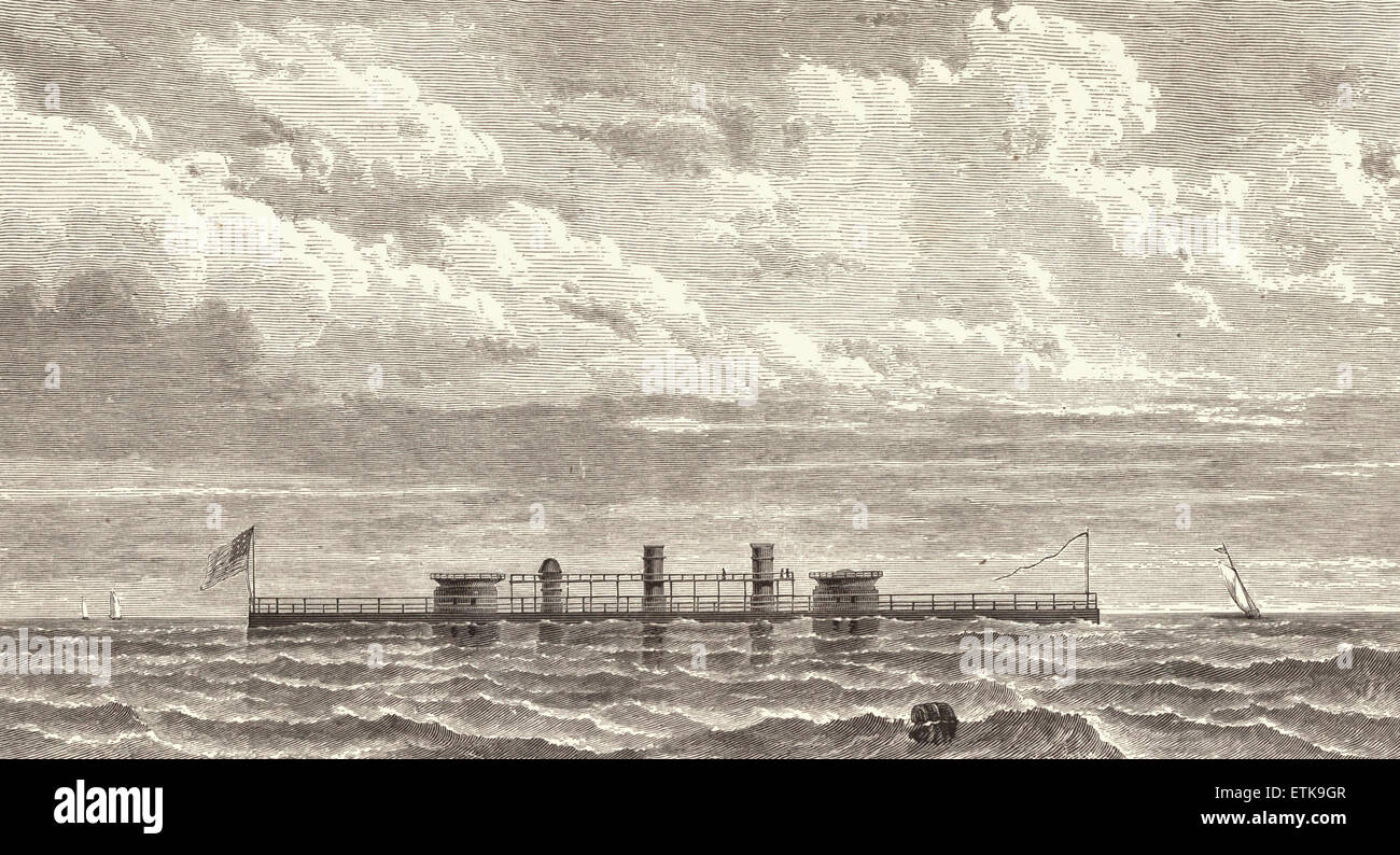 Uss monitor ship hi-res stock photography and images - Alamy