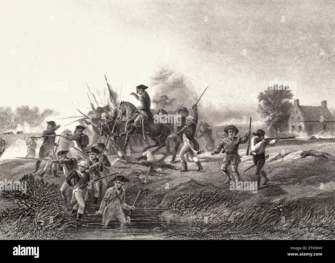 Battle of long island 1776 hi-res stock photography and images - Alamy