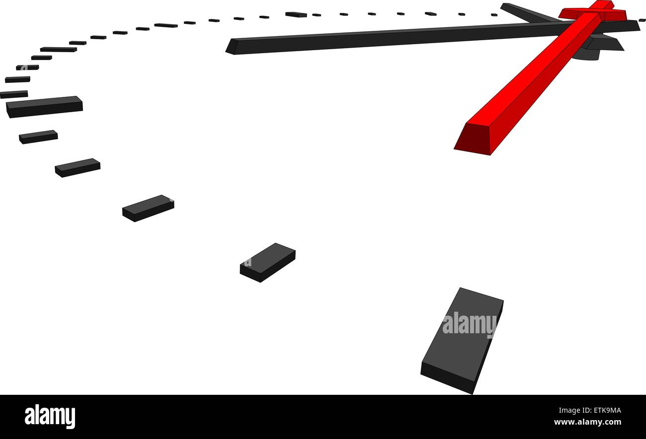 Clock tick face Stock Vector Images - Alamy