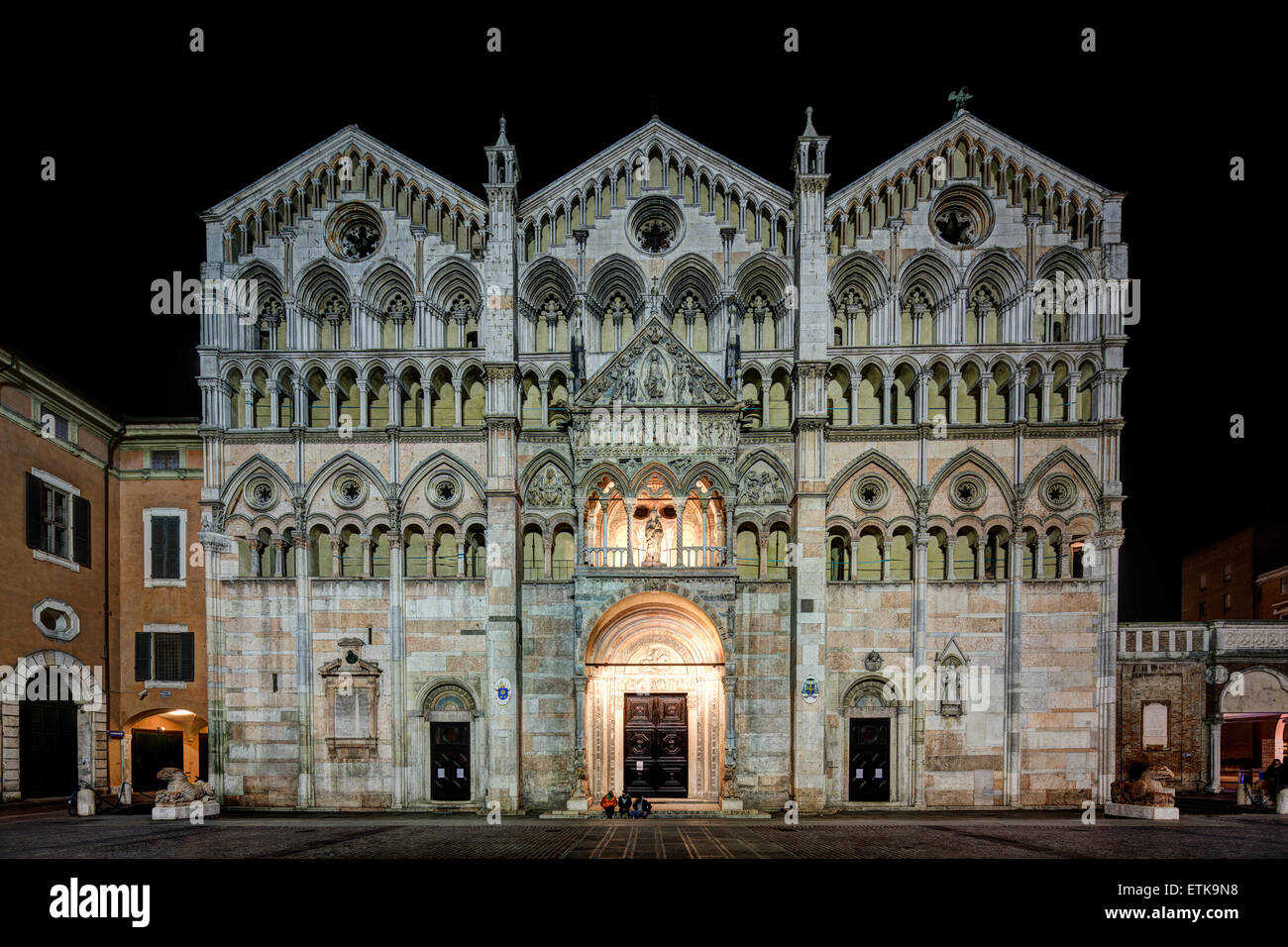 Ferrara Cathedral, Basilica Cattedrale di San Giorgio, Duomo di Ferrara ...
