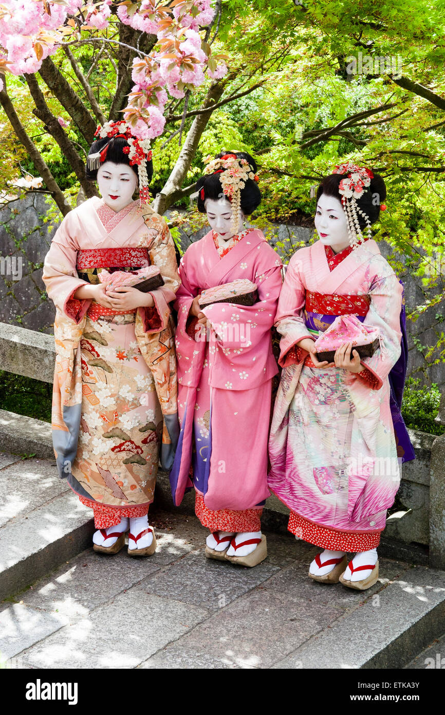 Traditional Geisha Kimono