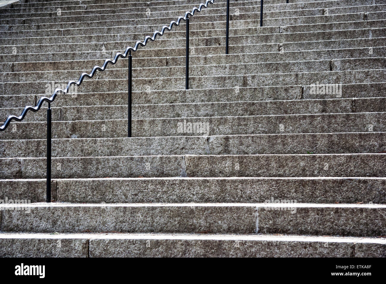Enryaku-ji temple in Kyoto. Close up of ornate railing in the middle of ...